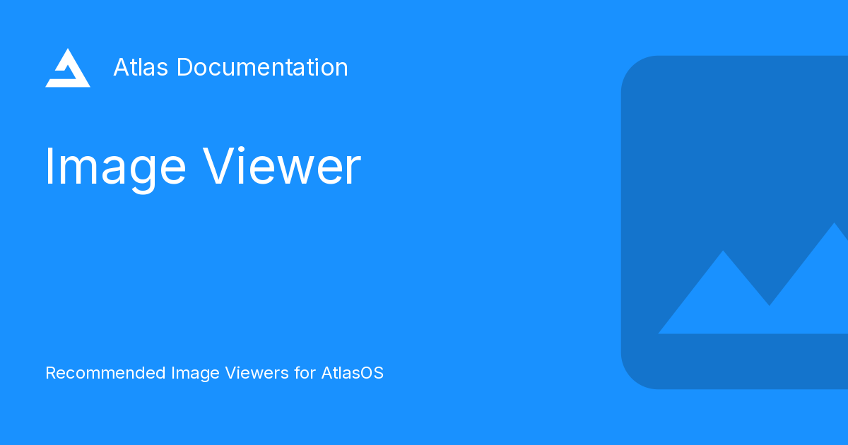 Image Viewer - Atlas Documentation